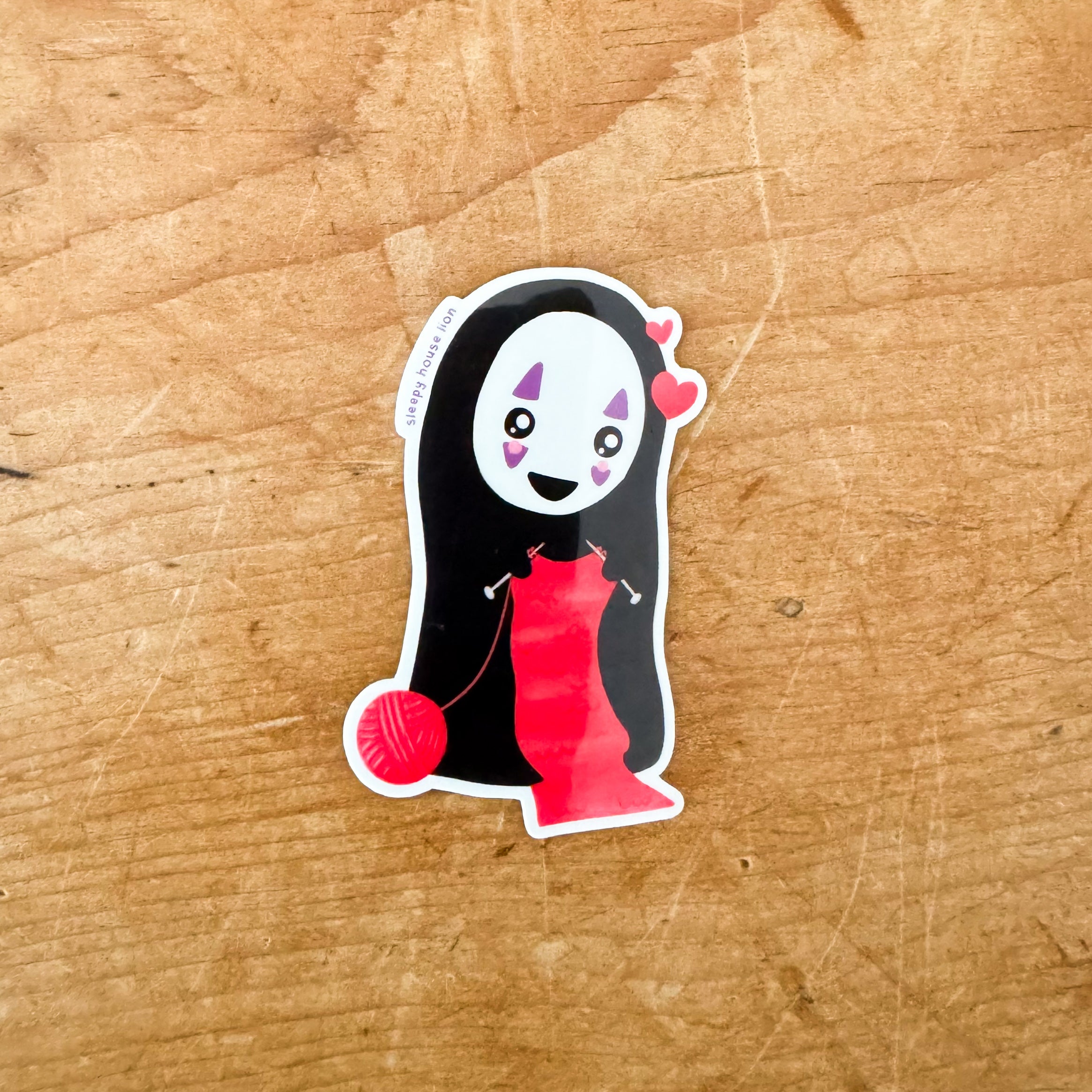 No Face Sticker – Kinsfolk Shop