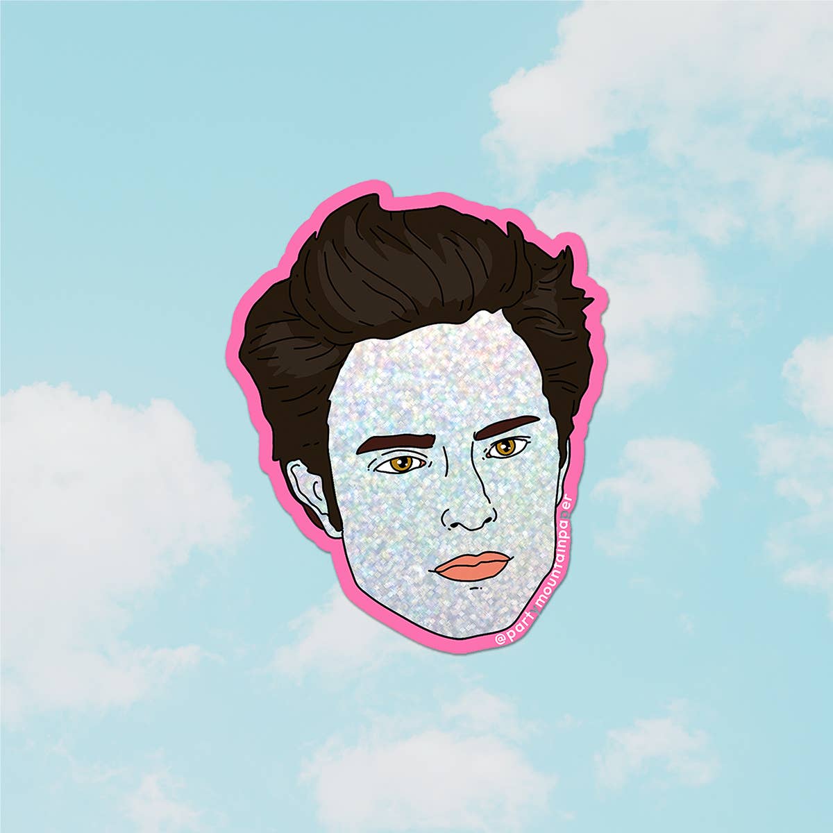 Sparkle Edward Holographic Sticker – Kinsfolk Shop